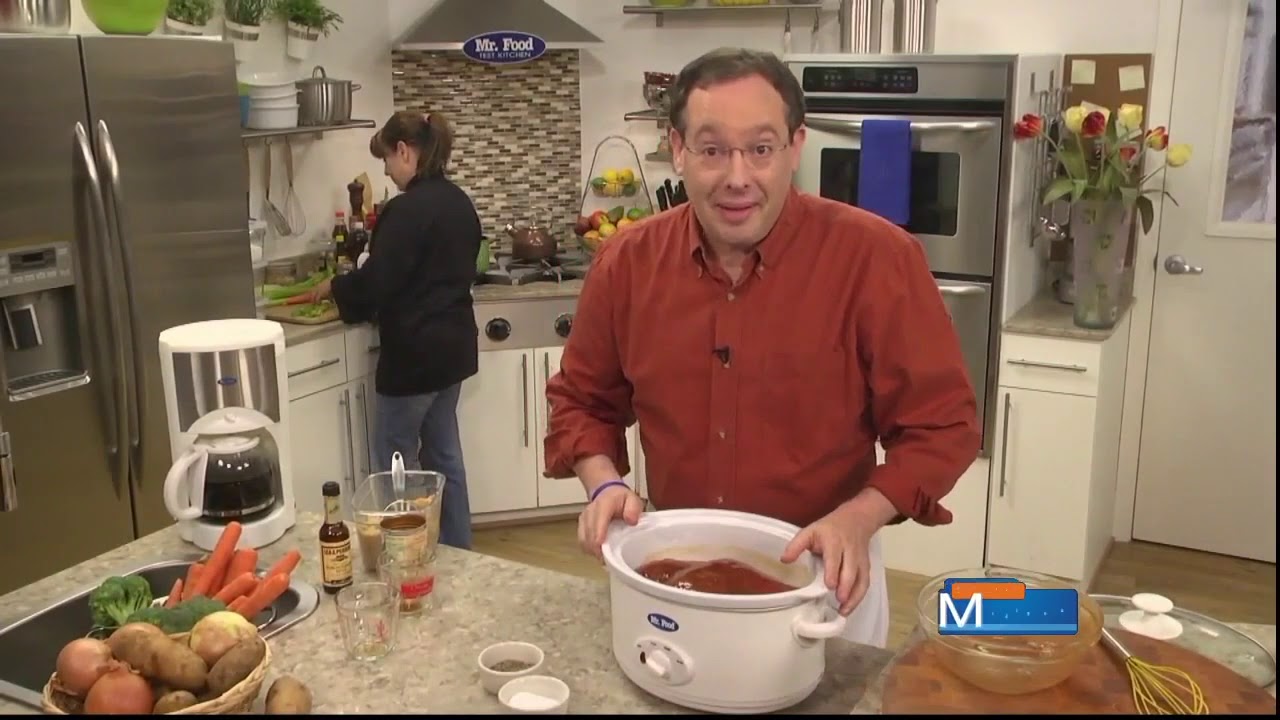 Mr. Food - Slow Cooker Brisket - YouTube