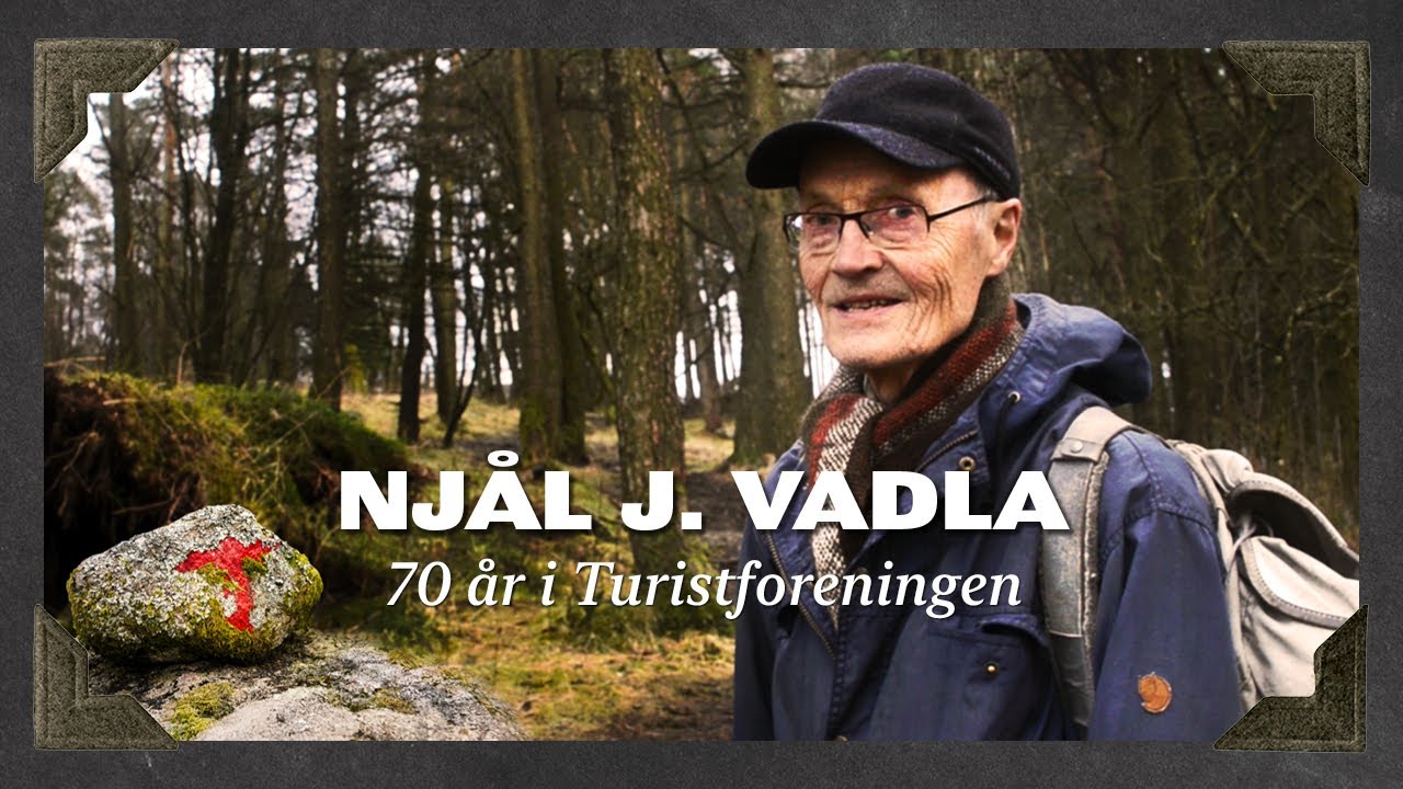 Njål Vadla – 70 år i Turistforeningen - YouTube