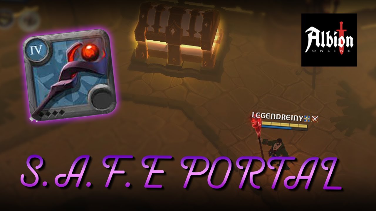 Demonic Staff S.A.F.E Portal #48 | Albion Online East Server - YouTube