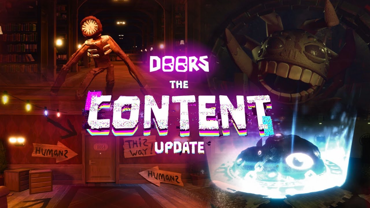 New Things & Changes in the DOORS Content Update | ROBLOX - YouTube