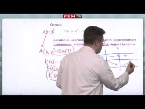 Türevin Uygulamaları 3 - TeknoFEM Videoları Birleştirilmiş Hali