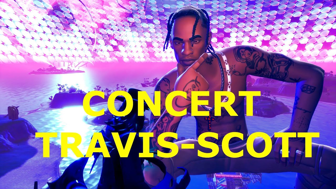 FORTNITE CONCERT TRAVIS-SCOTT - YouTube