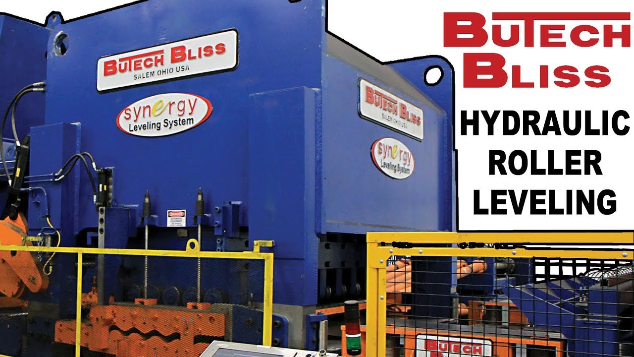 Hydraulic Roller Leveling | Butech Bliss - YouTube