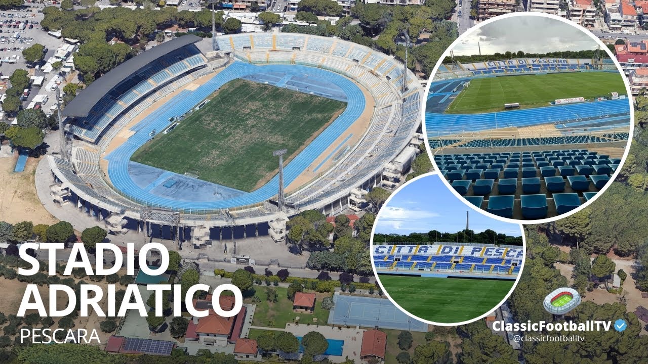 Pescara Stadio Adriatico-Giovanni Cornacchia - YouTube