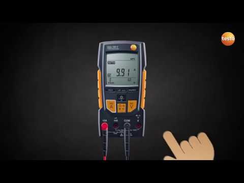testo 760 dijital multimetre tanıtım videosu