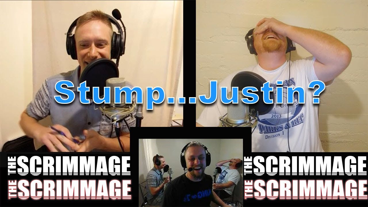 Stump... Justin? Can he survive the UNC trivia challenge!? - YouTube