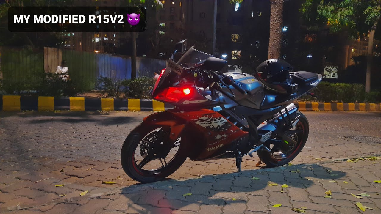 Evening City Ride On My Modified Yamaha R15 v2 || Cinematic Video ...