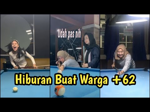 Ketika Cewek Main Billiard 😂😂 - Hiburan Buat Warga +62 | Video Lucu Bikin Ngakak