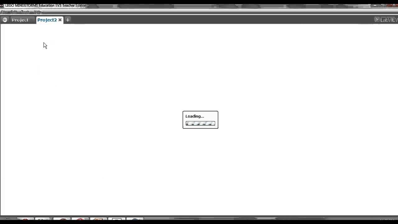 EV3 - How to open the software - YouTube