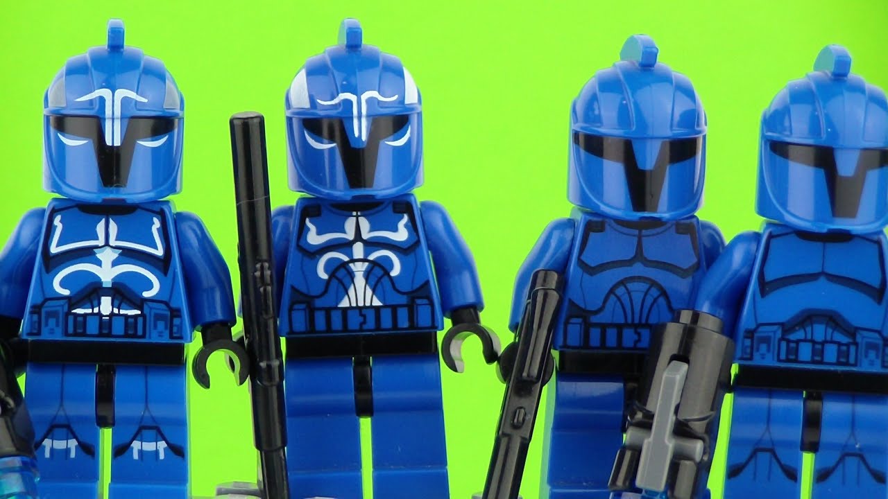 LEGO Star Wars- Senate Commando Trooper Comparison - YouTube