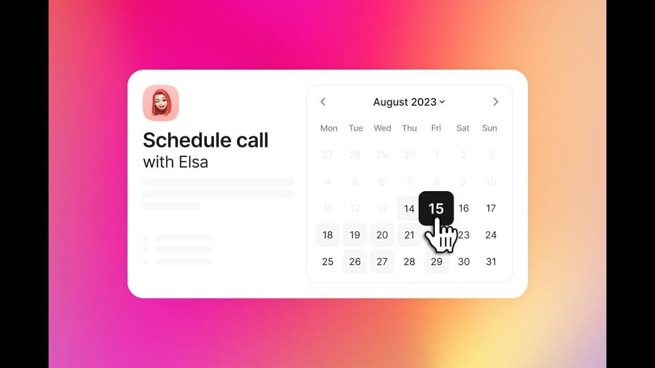 Call scheduling - step by step configuration - YouTube