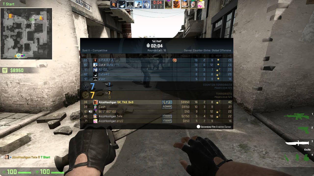 Counter Strike Gold Nova part 6 - YouTube