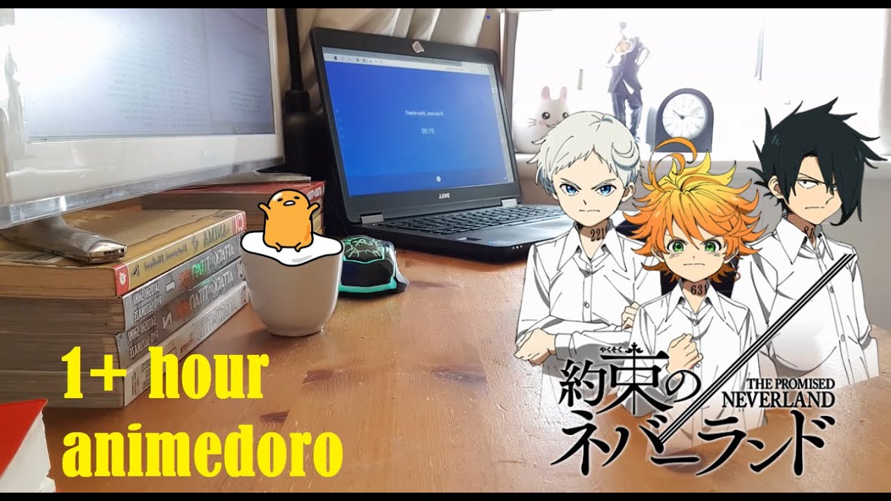 Study with me | 10 minute warm-up + 1 hr animedoro - YouTube