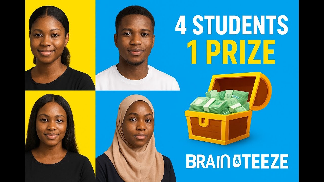 💡 4 Nigerian Students Battle for Cash Prizes With Their Big Ideas! # ...