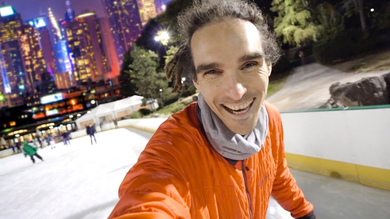 NEW YORK EPIC ICE RINK! - YouTube