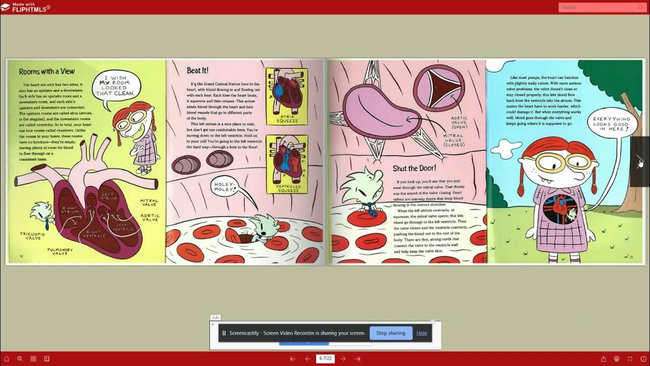 Circulatory Story Book Read Aloud - YouTube