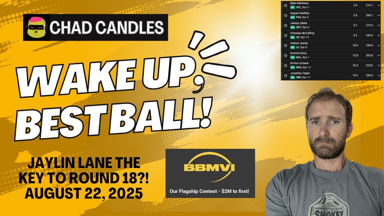 Wake Up, Best Ball! Is Jaylin Lane the Key to Round 18!? - YouTube