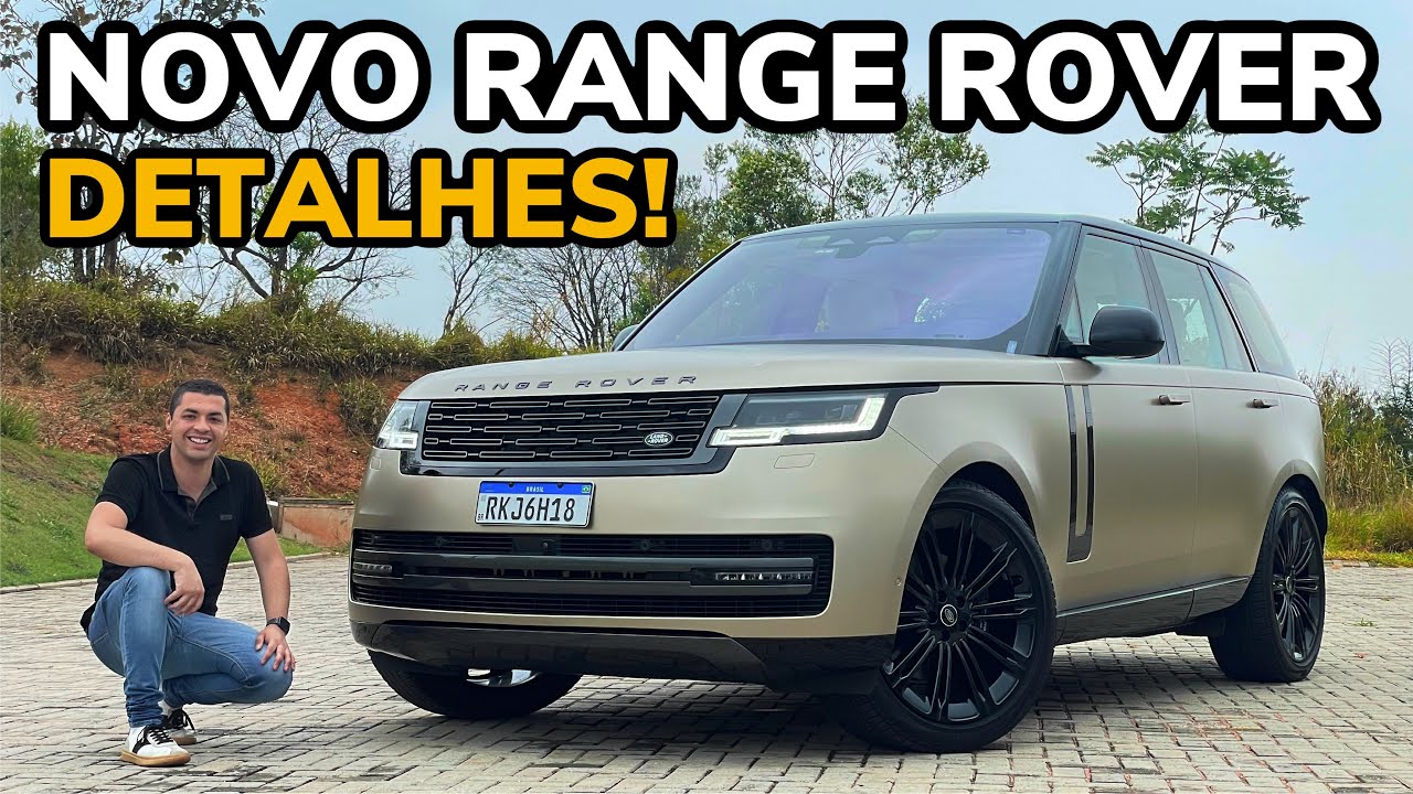 NOVO RANGE ROVER DIESEL 2022 EM DETALHES! - Falando de Carros - YouTube