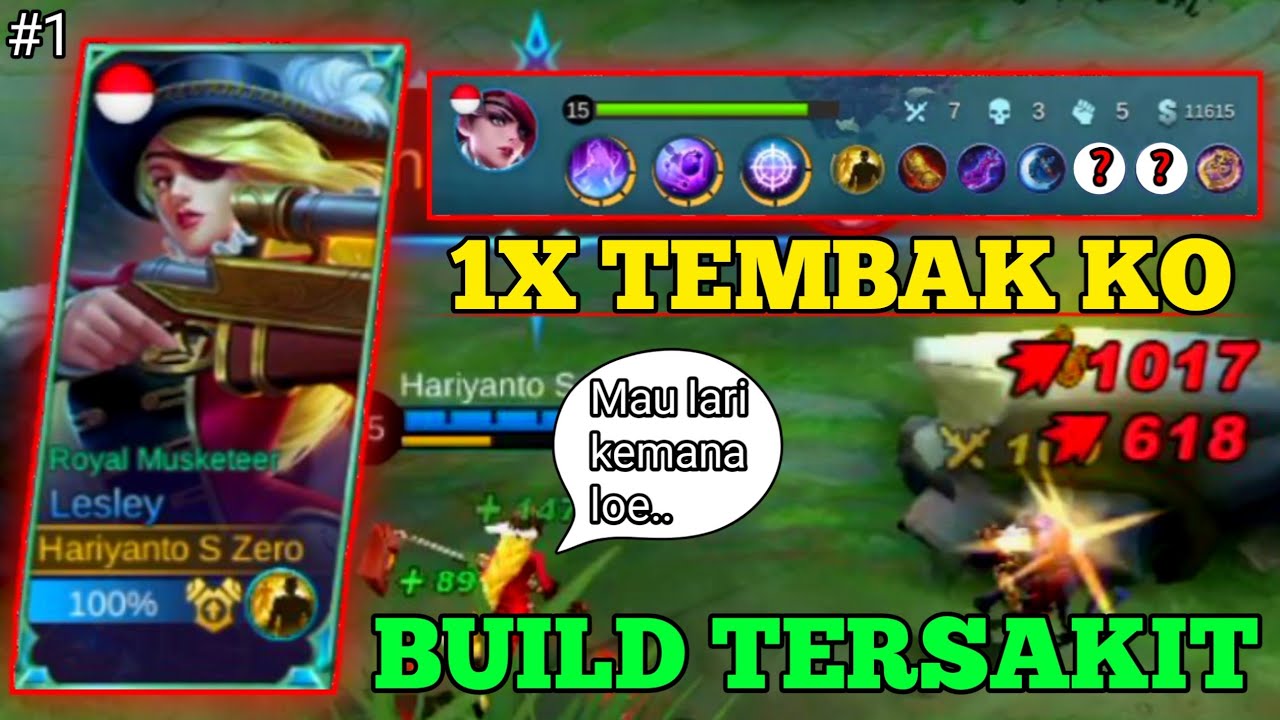 Item Tersakit Lesley !! Build lesley Tersakit - Item Lesley Paling ...