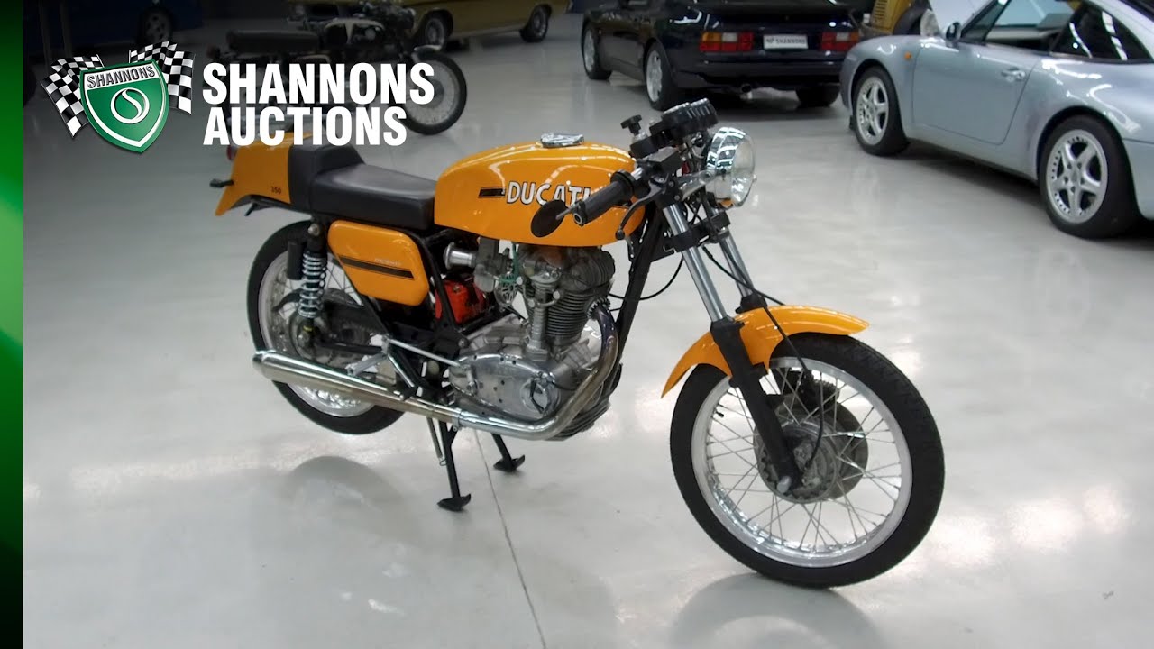 1973 Ducati 350cc Mk3 Motorcycle - 2022 Shannons Winter Timed Online ...
