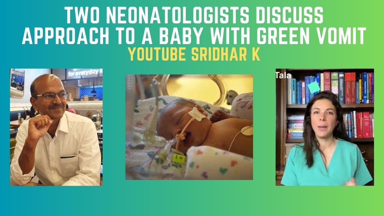 Green vomit in a baby l Approach #greenvomit #biliousvomiting - YouTube