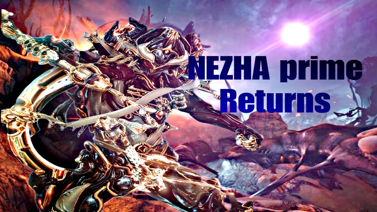 USING THIS NEZHA PRIME BUILD ALL 2023 [ WARFRAME STEEL PATH GAMEPLAY ...