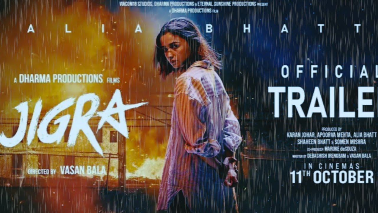Jigra Teaser Trailer 2024 || Alia Bhatt || Vedang Raina || Vasan Bala ...