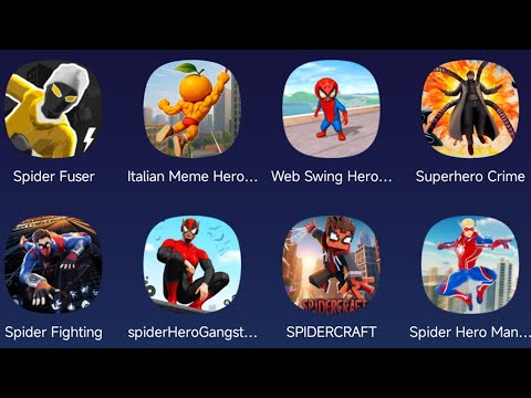 Spider Fuser,Spider Fighting,Web Swing Hero,Superhero Crime,Spider Hero Man,Spidercraft,Italian Meme