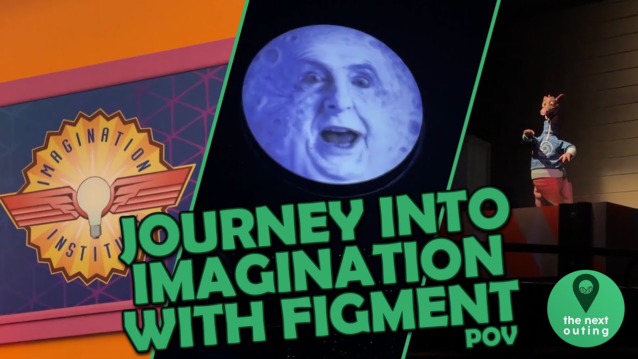Journey Into Imagination with Figment | On Ride POV | Epcot, Walt ...