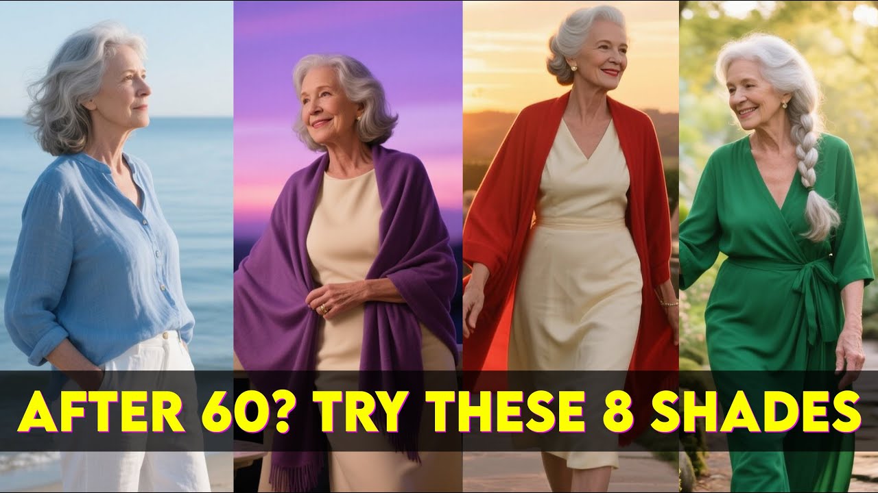 8 Colors That Instantly Make Older Women Irresistible | The Psychology ...