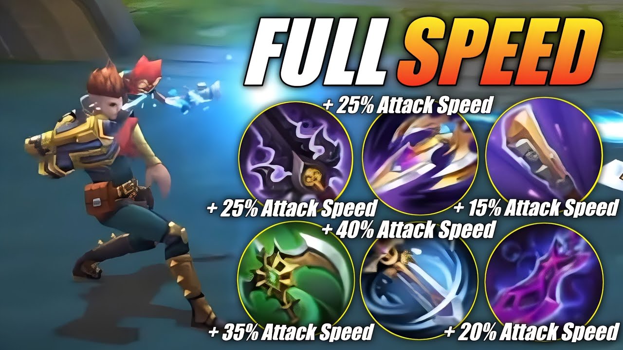 CLAUDE ATTACK SPEED BUILD! NEW BUILD FOR CLAUDE!🔥 - YouTube