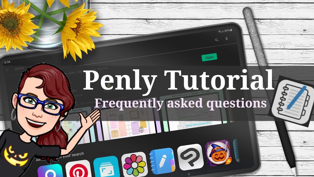 PenlyApp tutorial-android - YouTube