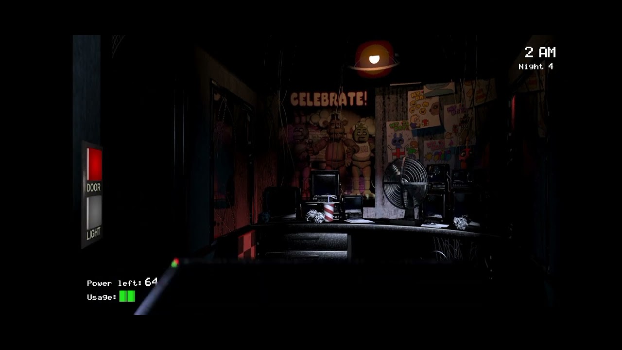 Fnaf night 4 gameplay - YouTube