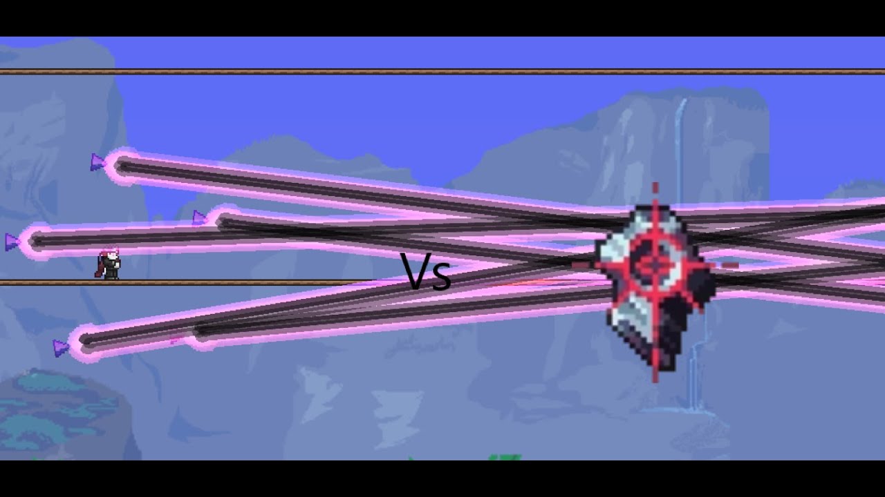 Terraria Psycheledic prism vs the calamity boss rush - YouTube