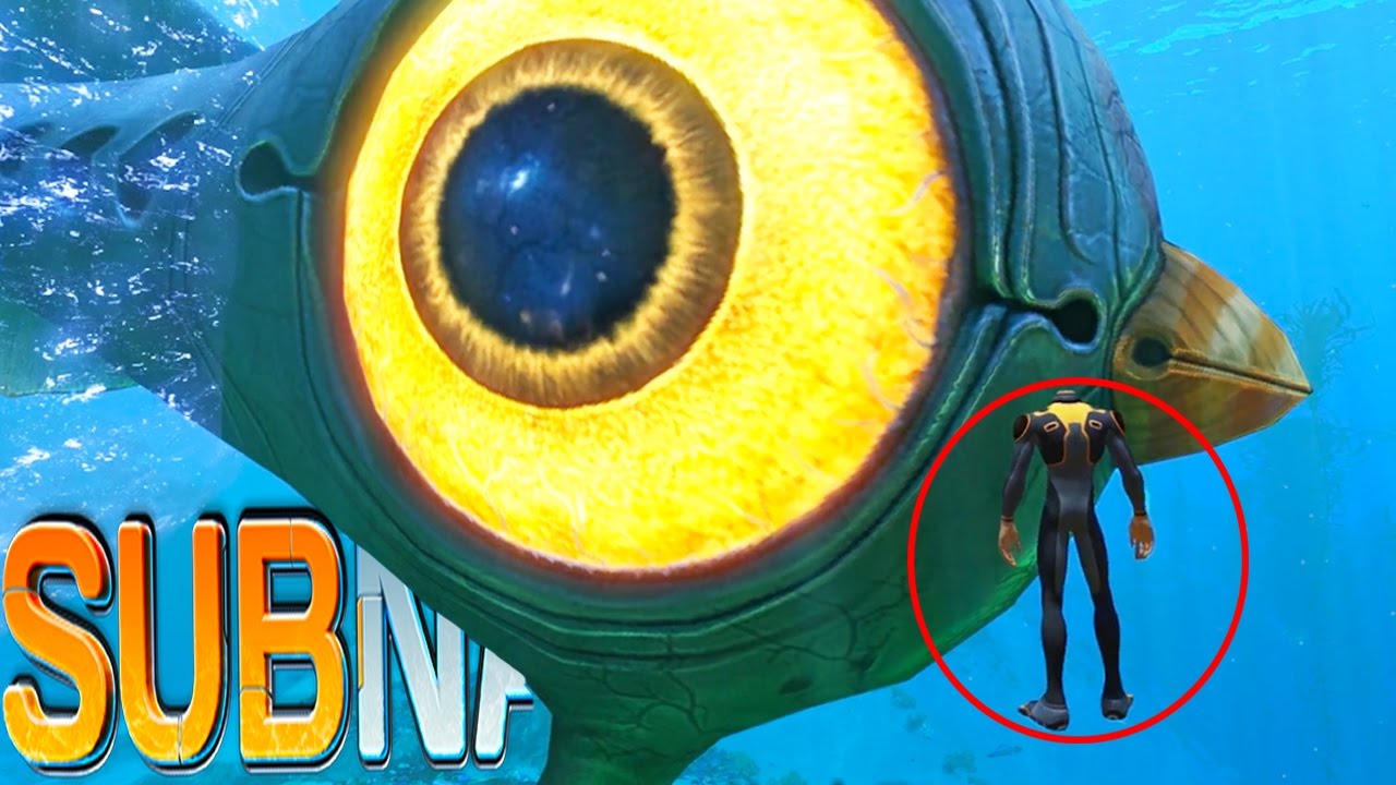 Subnautica - GOLIATH PEEPER FISH, BIGGEST CREATURES YOU'VE EVER SEEN ...