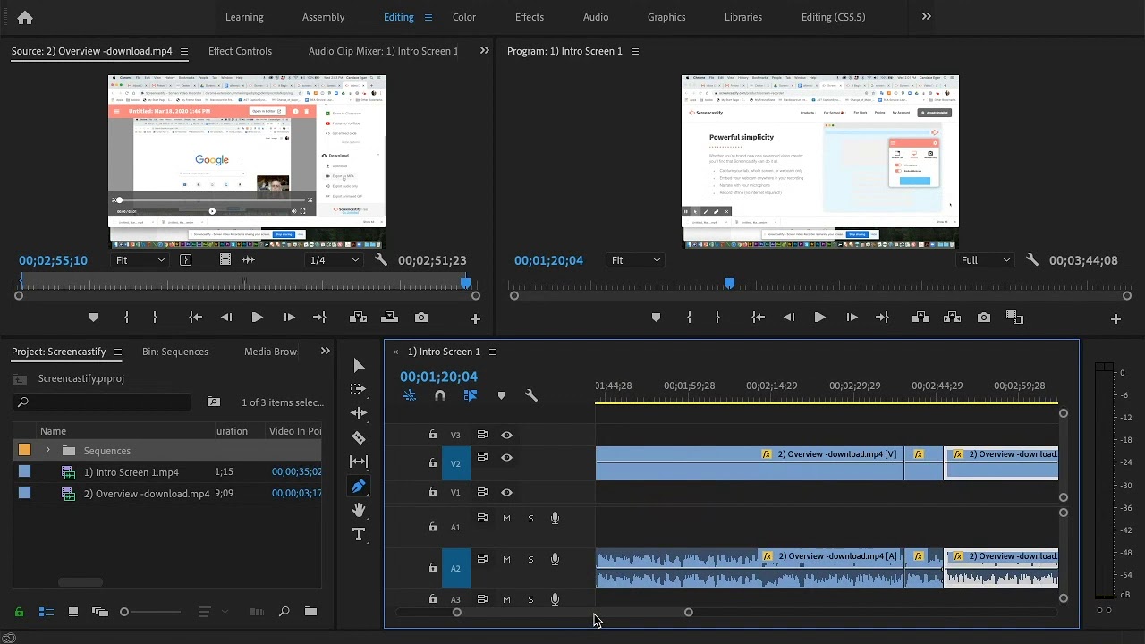 Creating a Software Tutorial with Screencastify and Premiere Pro - YouTube