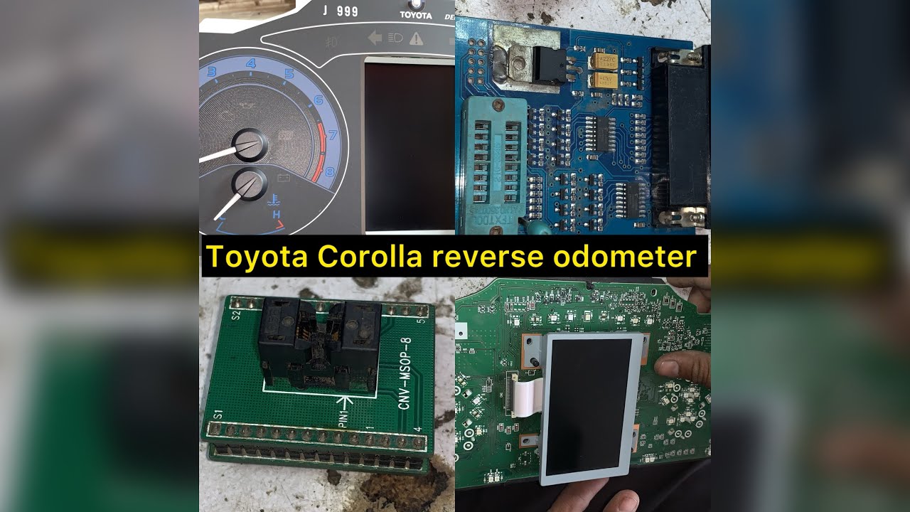 How to reverse odometer #corolla #grande #odometer #talharana107 # ...