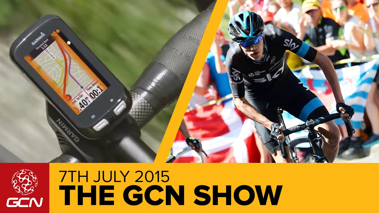 Chaos At The Tour De France, Garmin Tech Releases + WIN Hannah's Book ...