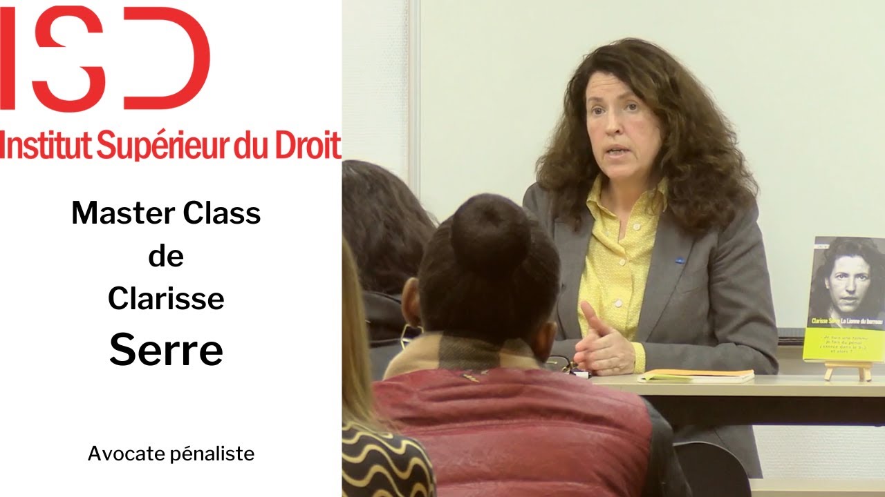 Master Class de Clarisse Serre. - YouTube