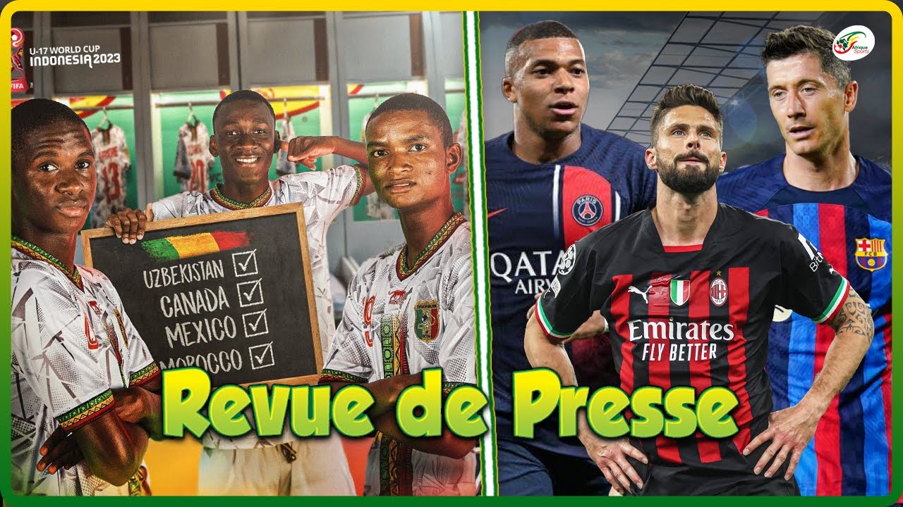 Le Gros Défi du Mali face à la France en Mondial U17... Victoire ...