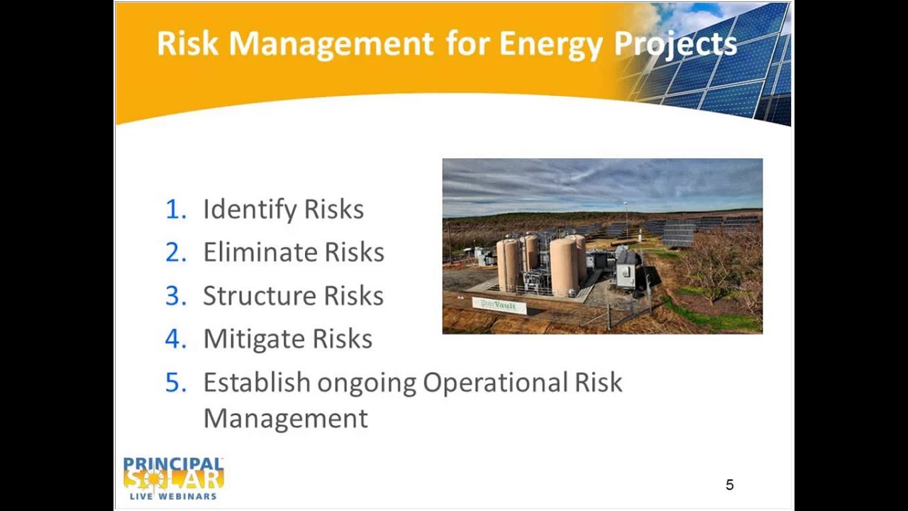 Managing Risks in Large Solar Energy Projects - YouTube