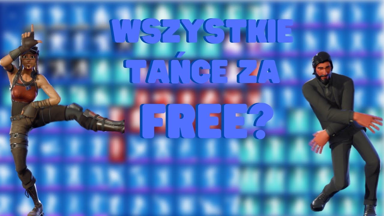 WSZYSTKIE EMOTKI W FORTNITE ZA FREE? || MAPA DO EMOTEK W FORTNITE ...