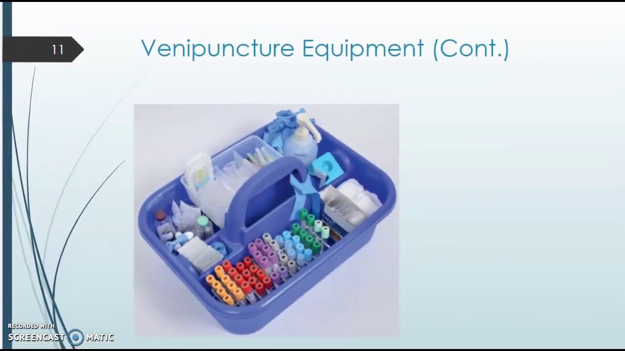 Module 1 Overview of Phlebotomy - YouTube