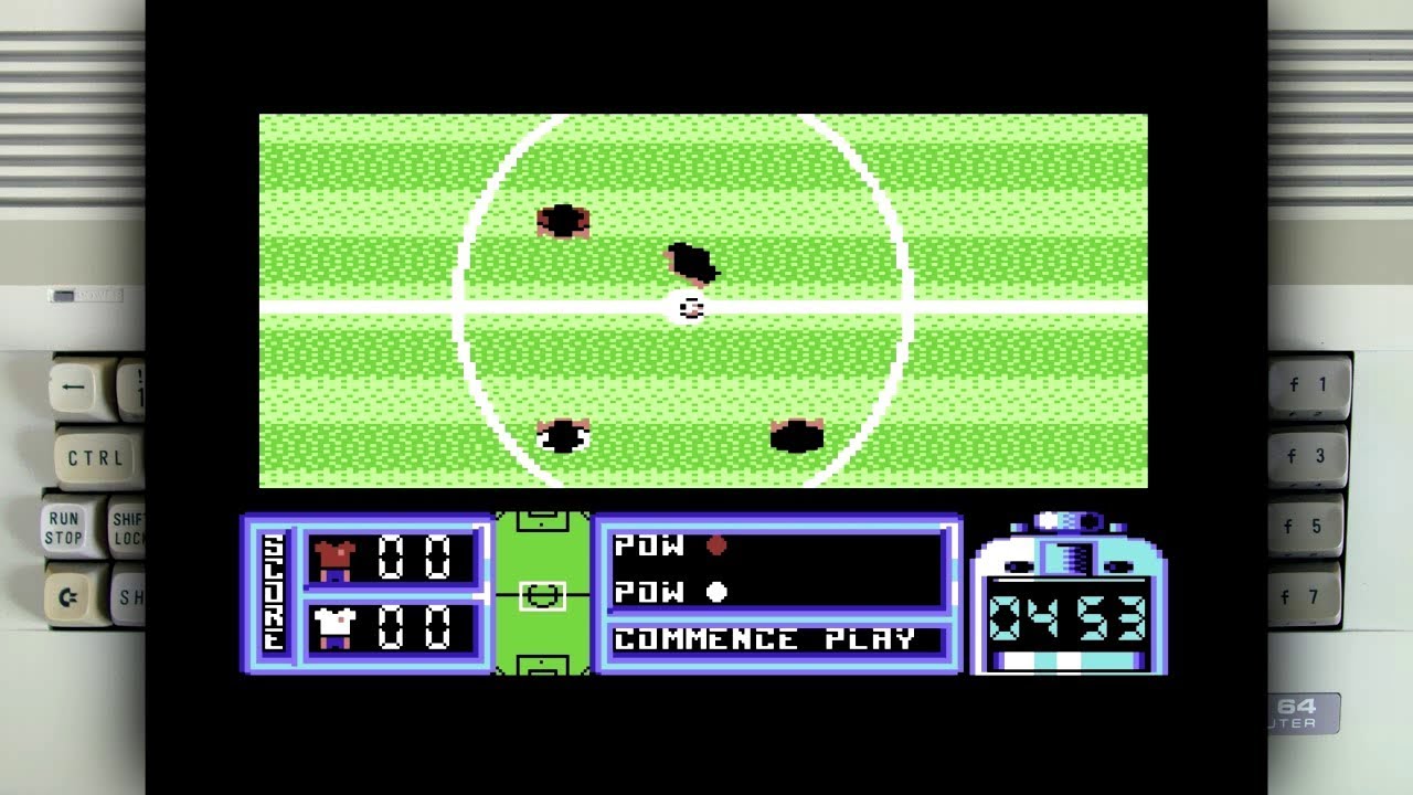 Gary Lineker's Hot Shot on the Commodore 64 - YouTube