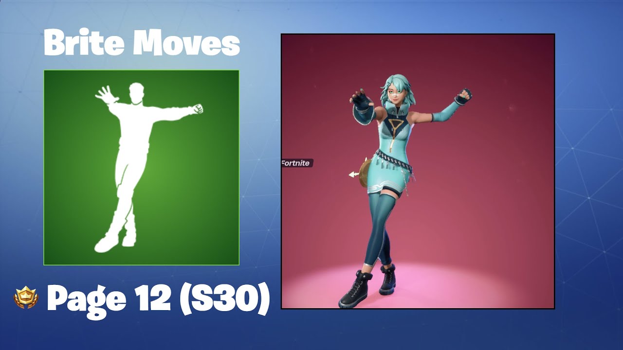 Brite Moves | Fortnite Emote - YouTube