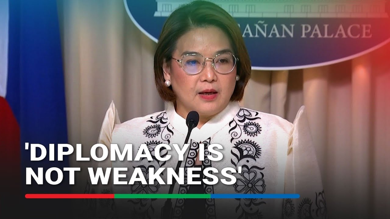 Pagpapakita ng diplomasya sa China, hindi kahinaan ayon sa Palasyo ...