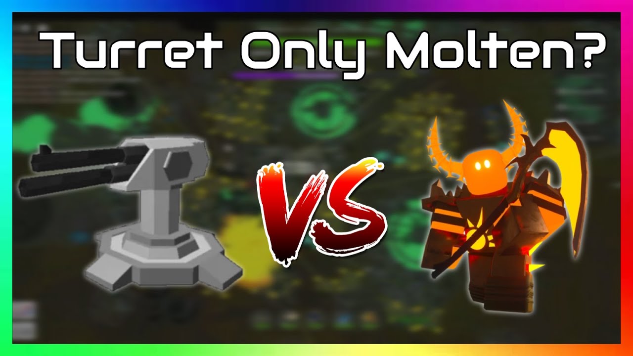 Can You Beat Molten With Turret ONLY? | TDS (Roblox) - YouTube
