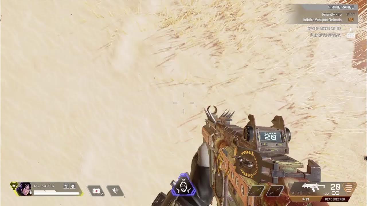 #ApexLegend new Firing range update is nerve - YouTube
