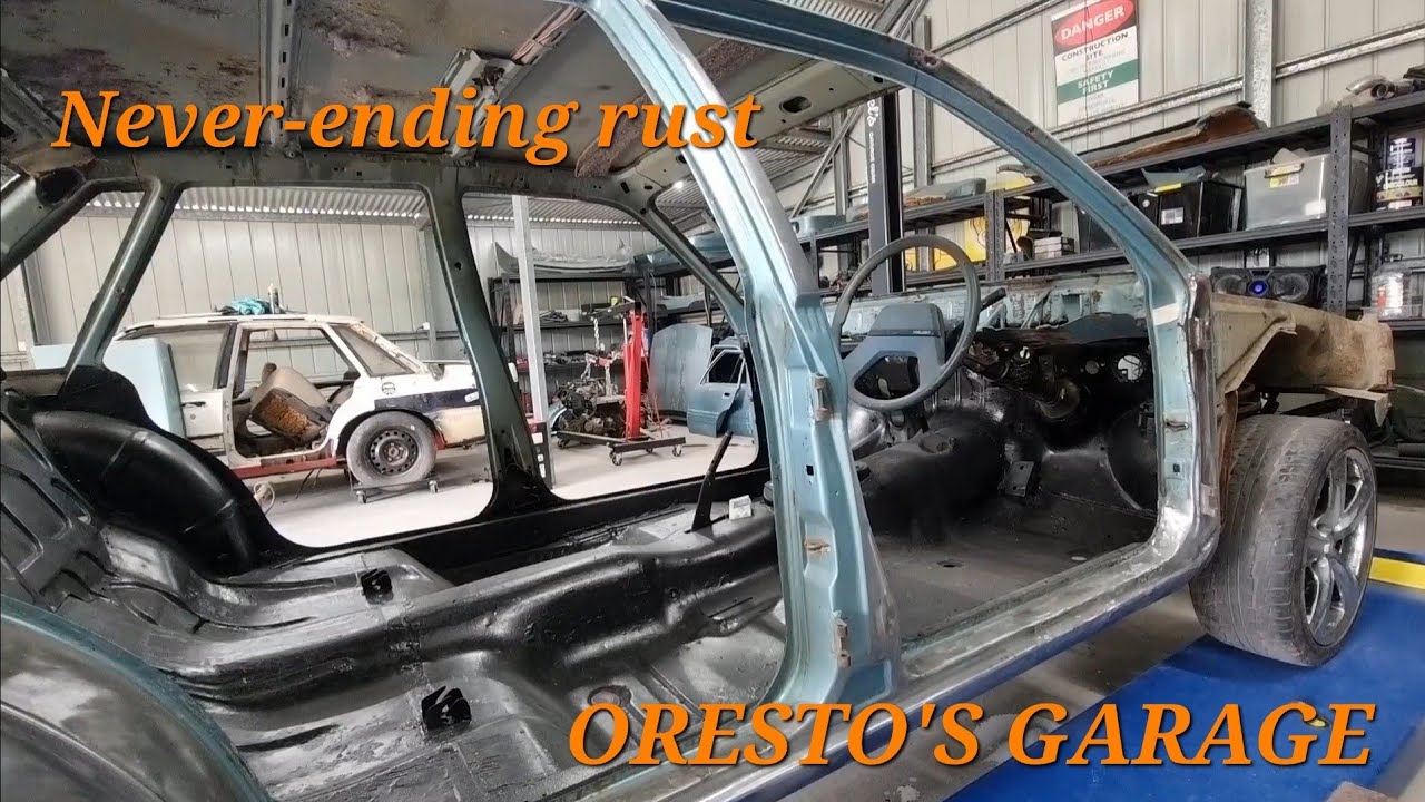 Holden VL SS Commodore never-ending rust part 4. Am I too slow it just ...