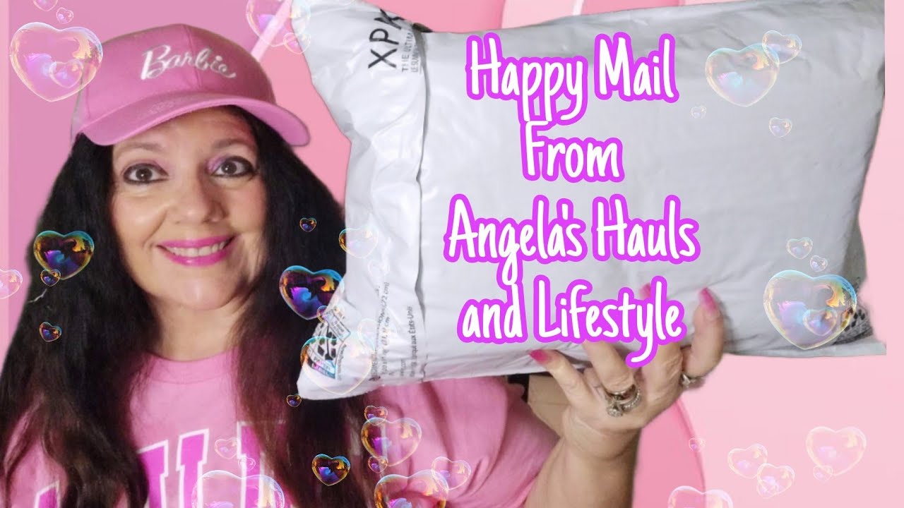 HAPPY MAIL FROM ANGELA 💖💖🩷 - YouTube
